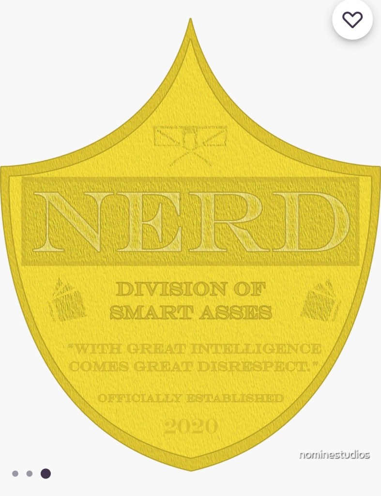 Nerd Badge – No, Mine! Studios